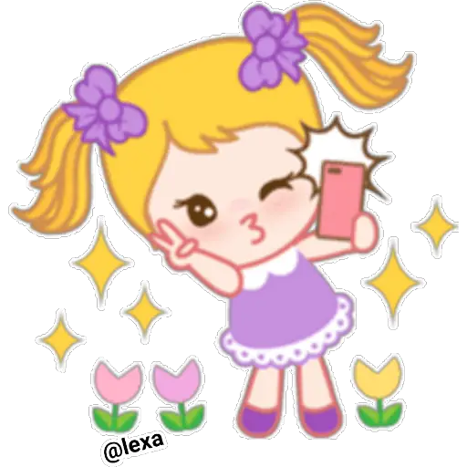 Sticker Maker - ?Bella niña