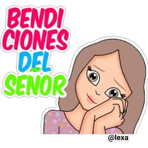 Sticker Maker - ?Bendiciones de Dios