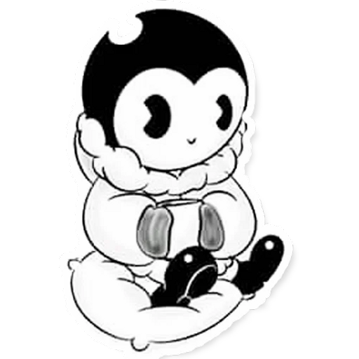 Sticker Maker - Bendy and the Ink Machine №1