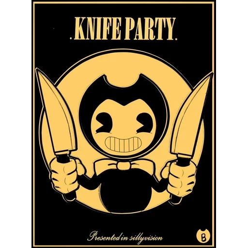Sticker Maker - Bendy and the Ink Machine №6