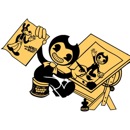 Sticker Maker - Bendy and the Ink Machine №6