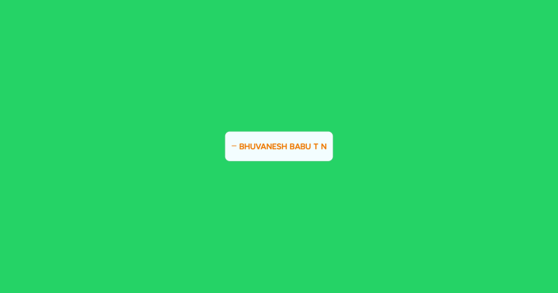 Sticker Maker - Bhuvanesh Babu T N