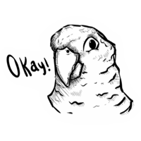 Sticker Maker - Bird talk cui cui
