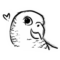 Sticker Maker - Bird talk cui cui
