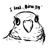 Sticker Maker - Bird talk cui cui