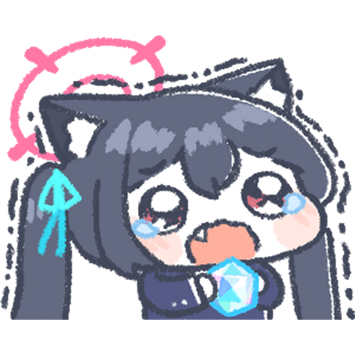 Sticker Maker - Blue Archive Characters #1