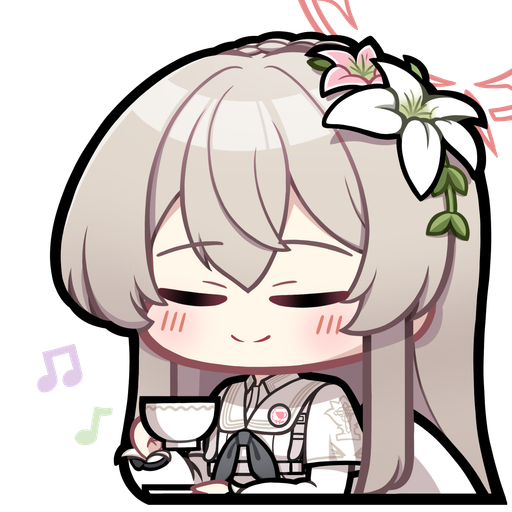 Sticker Maker - Blue Archive Chibi Fanart