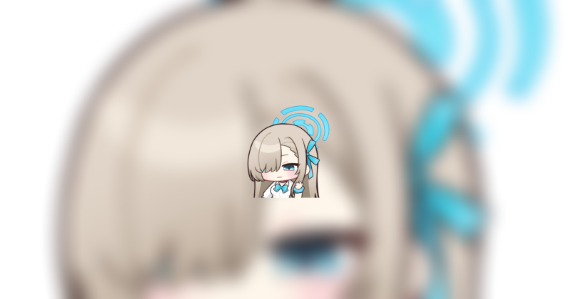 Sticker Maker - Blue Archive