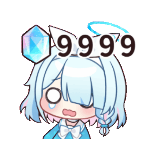 Sticker Maker - Blue Archive