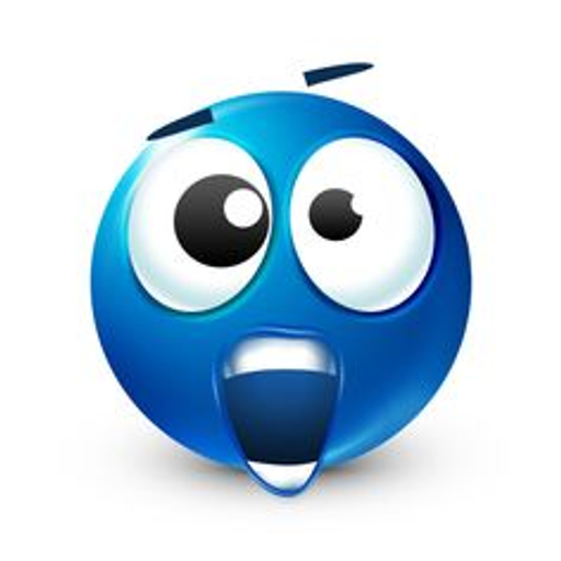 Sticker Maker - blue emoji