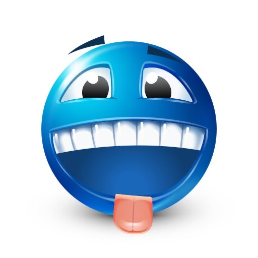 Sticker Maker - blue emojis