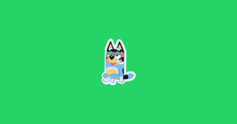 Sticker Maker - Bluey