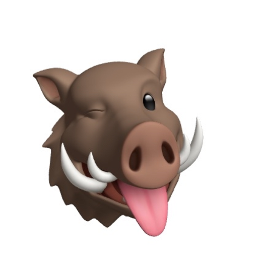 Sticker Maker - Boar MeMoji