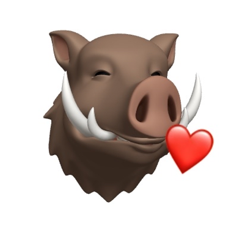 Sticker Maker - Boar MeMoji
