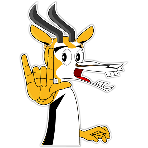 Sticker Maker - Bok (Bokkie) Hart 1