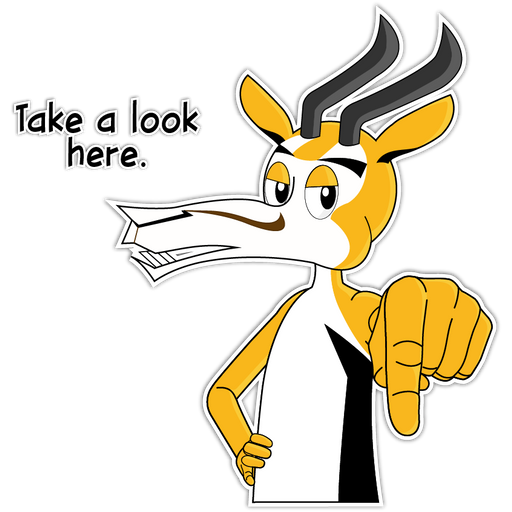 Sticker Maker - Bok (Bokkie) Hart 3