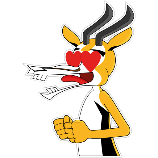 Sticker Maker - Bok (Bokkie) Hart 3