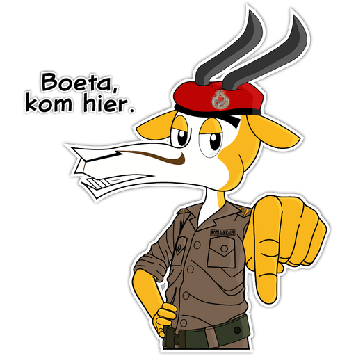 Sticker Maker - Bok (Bokkie) Hart 7