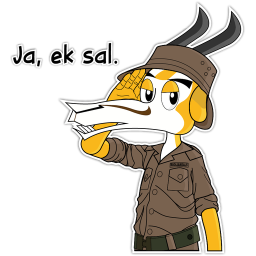 Sticker Maker - Bok (Bokkie) Hart 7