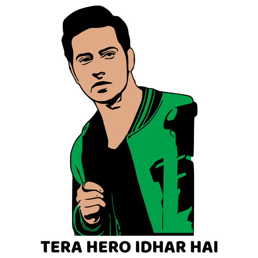 Sticker Maker - Bollywood Actor Sticker pack from artclub