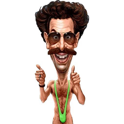 Sticker Maker - Борат №3