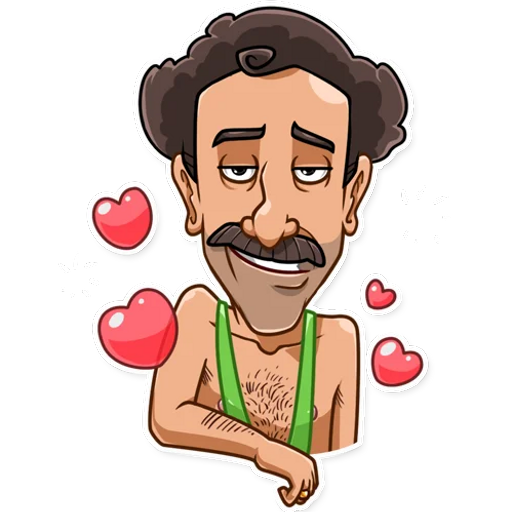 Sticker Maker - Borat
