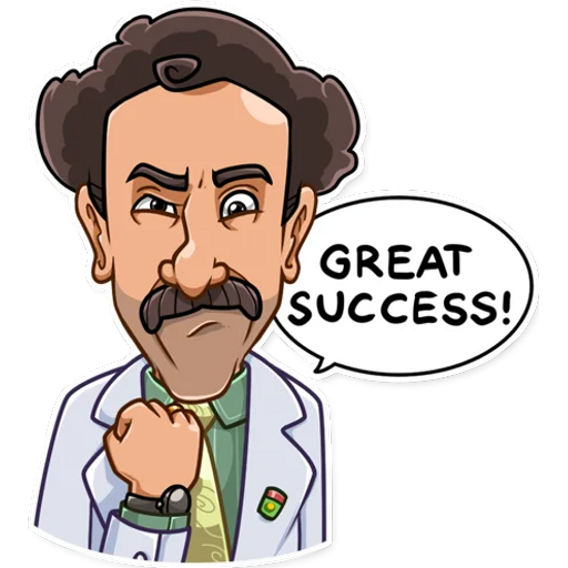 Sticker Maker - Borat