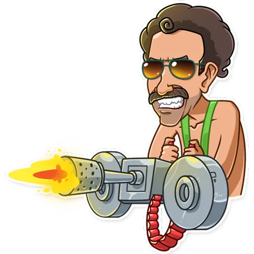 Sticker Maker - Borat
