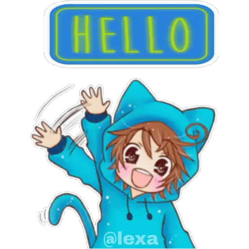 Sticker Maker - BOY cat