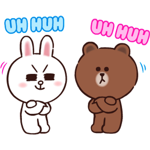 Sticker Maker - Brown and Cony 1