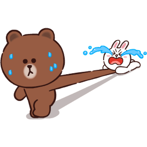 Sticker Maker - Brown and Cony 1