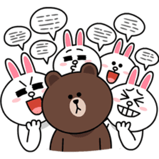 Sticker Maker - Brown & Cony