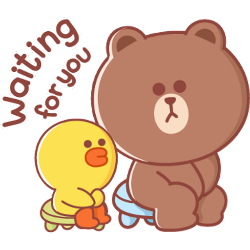 Sticker Maker - BROWN & FRIENDS : Happy Pastel Colors 1
