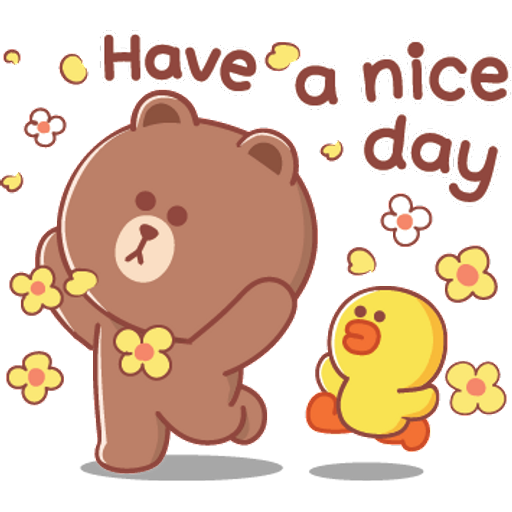 Sticker Maker - BROWN & FRIENDS : Happy Pastel Colors 1