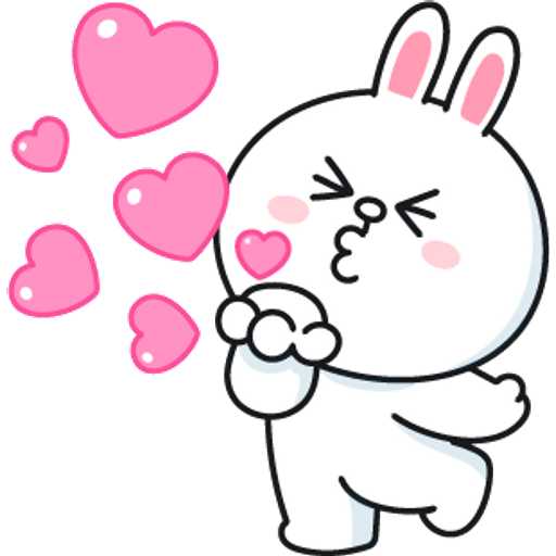 Sticker Maker - BROWN & FRIENDS : Love Love 2 1