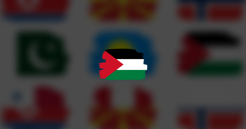 Sticker Maker - Brush Stroke Flags