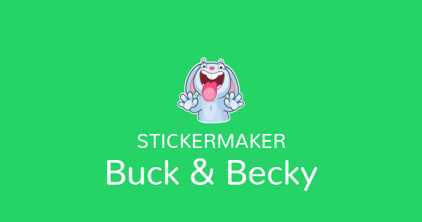 Sticker Maker - Buck & Becky