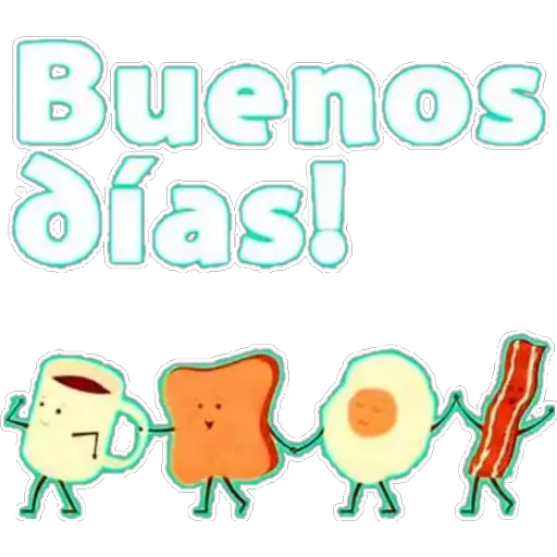Sticker Maker - Buen día