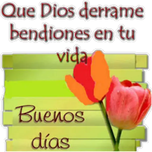 Sticker Maker - Buen día