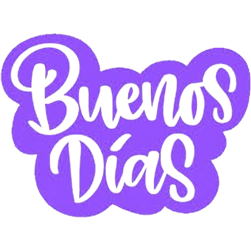 Sticker Maker - Buenos Dias