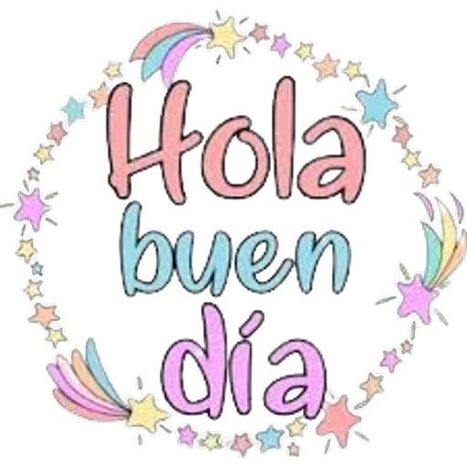 Sticker Maker - Buenos Dias