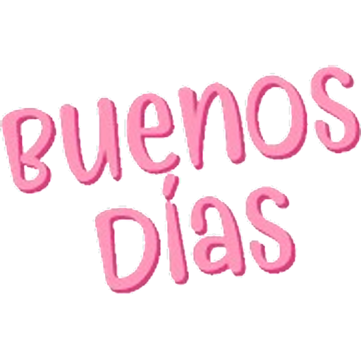 Sticker Maker - Buenos Dias