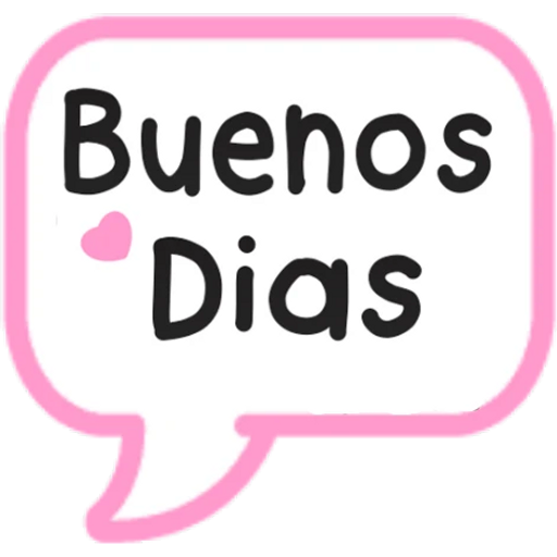 Sticker Maker - Buenos Dias