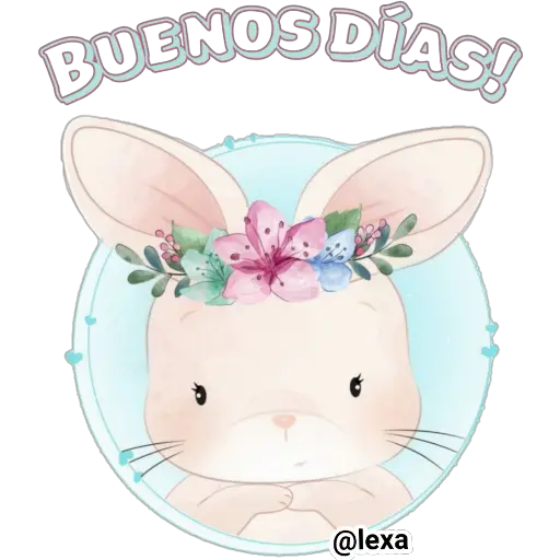 Sticker Maker Buenos Días Sticker