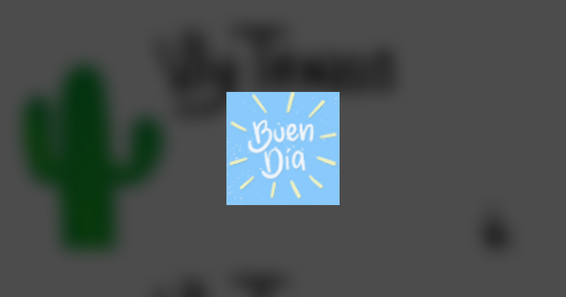 Sticker Maker - Buenos Dias_VR2Gift