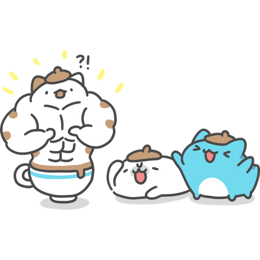 Sticker Maker - BugCat Capoo - El gato foam café ha resucitado