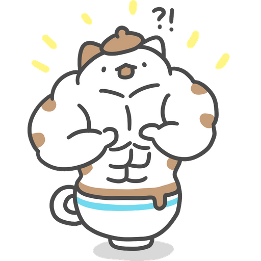 Sticker Maker - BugCat Capoo - El gato foam café ha resucitado