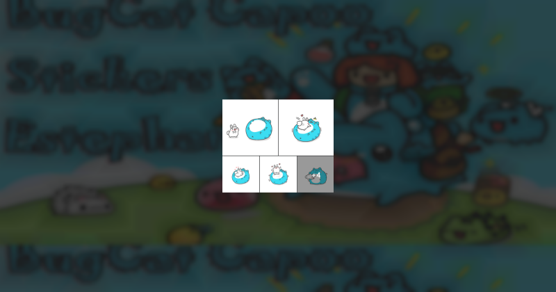 Sticker Maker - BugCat Capoo - Engordando a Tutu