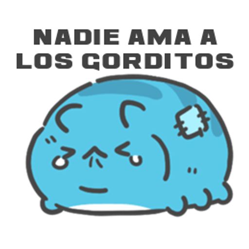 Sticker Maker - BugCat Capoo 💙 Gordinflón Triste 1