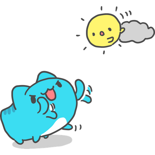 Sticker Maker - BugCat Capoo - Secando la Ropa